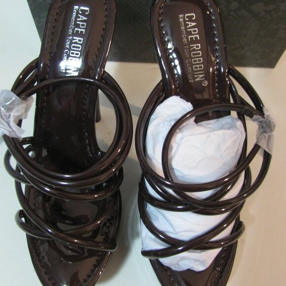 Cape Robbin | Shoes | Cape Robbin Stiletto Sandal Size 8 New In Box 75 ...